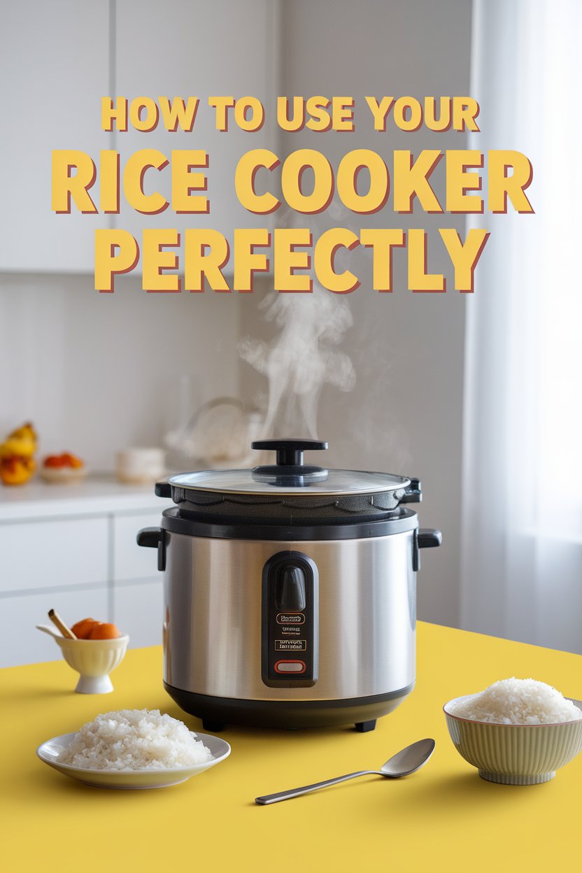 Effortless Cooking: How To Use Your Rice Cooker Perfectly - Kitchen Zoes
