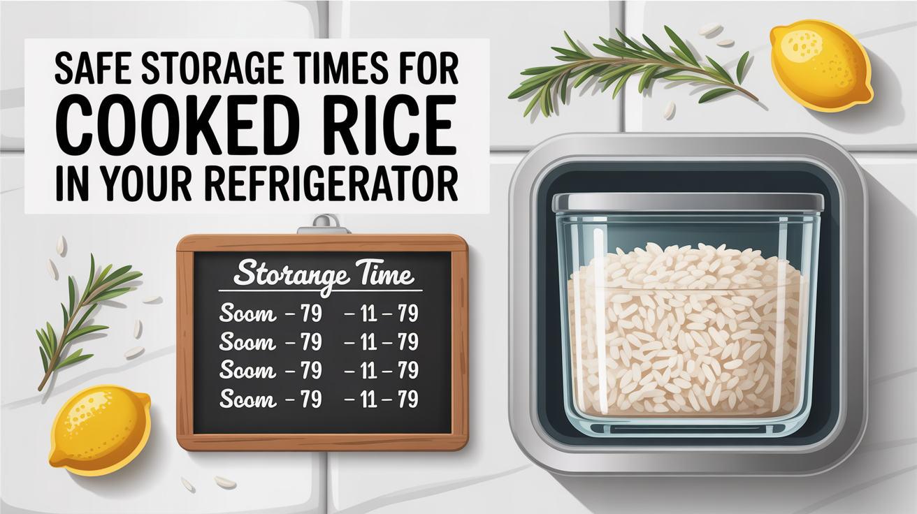 Safe Storage Times For Cooked Rice In Your Refrigerator - Kitchen Zoes