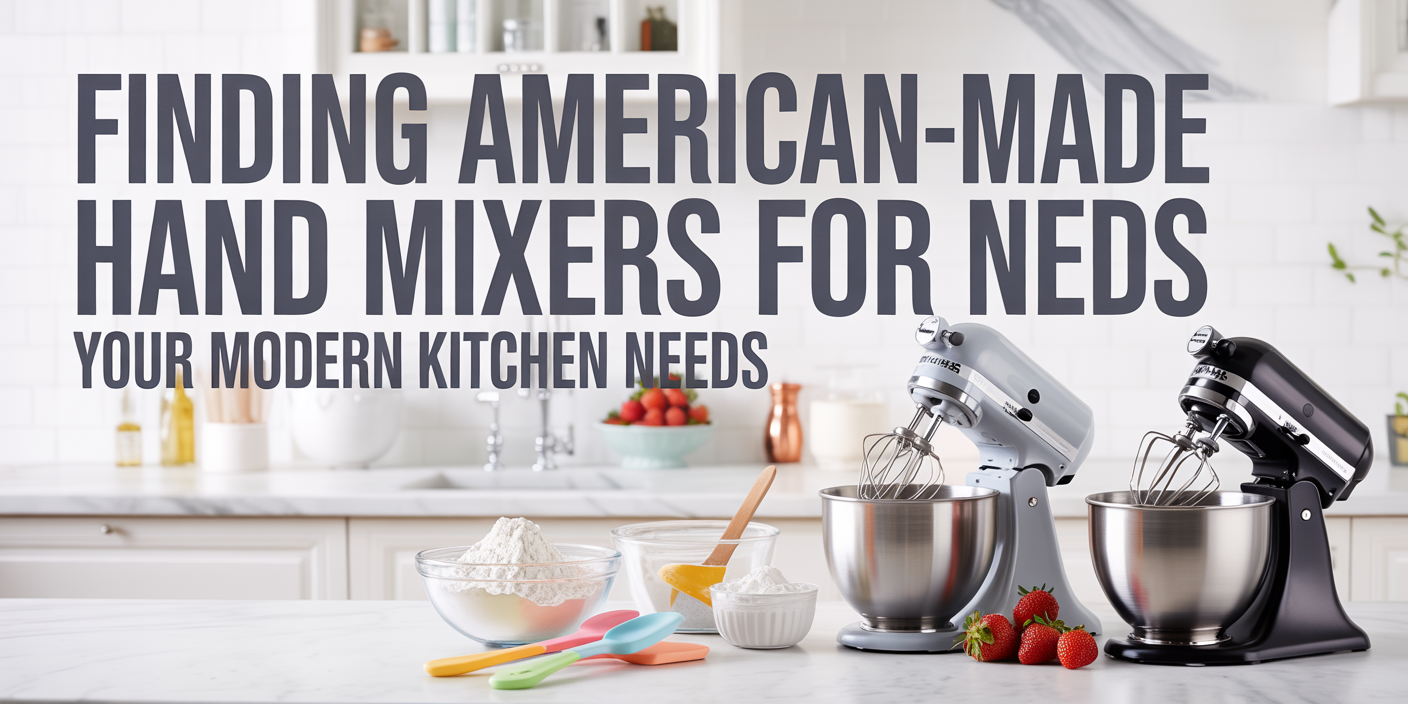 Finding American-made Hand Mixers For Your Modern Kitchen Needs ...