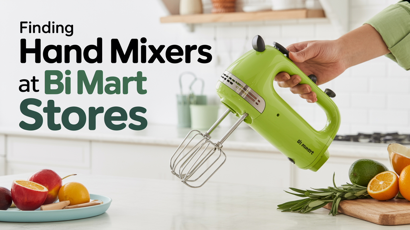 Finding Hand Mixers At Bi Mart Stores - Kitchen Zoes