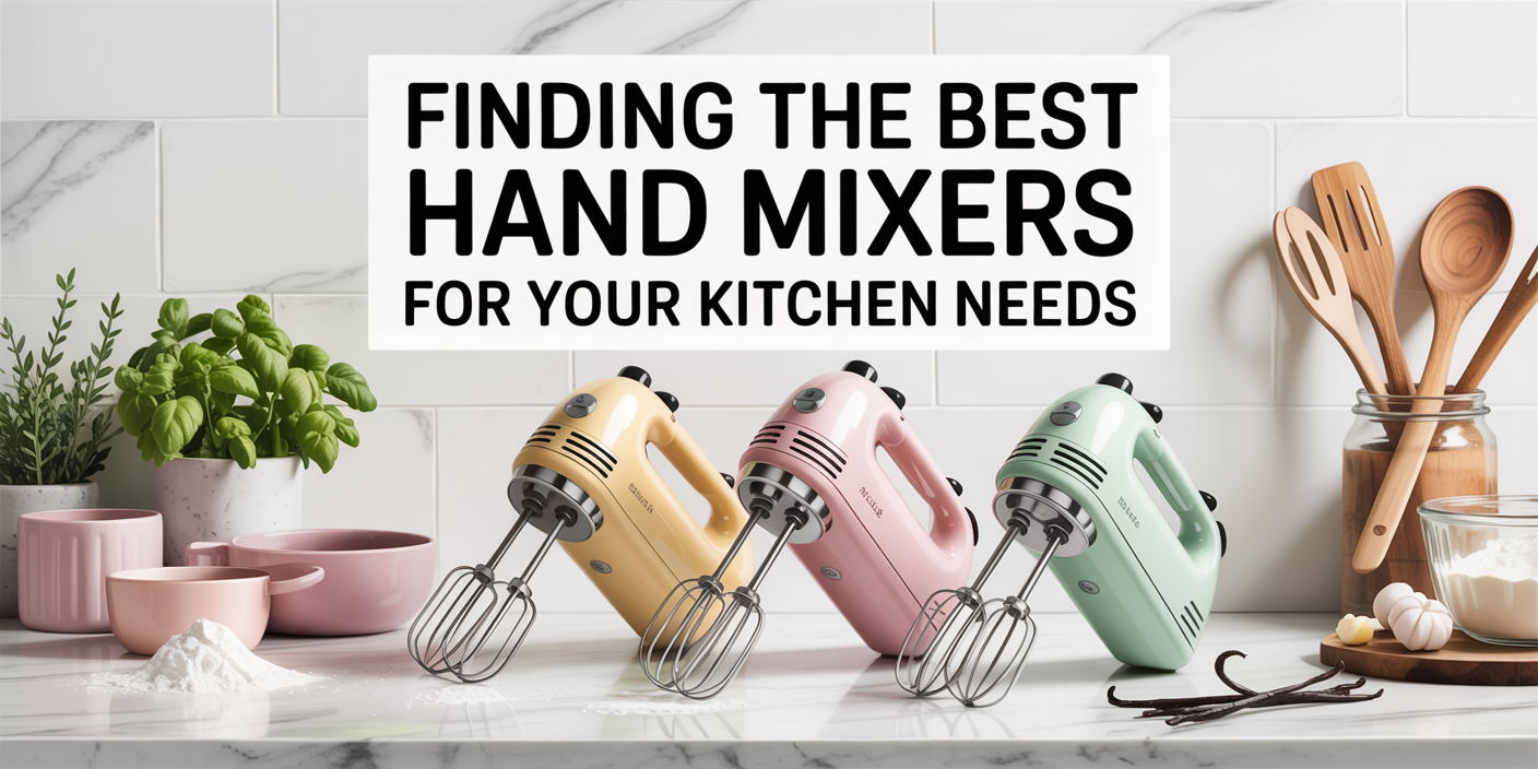 Finding The Best Hand Mixers For Your Kitchen Needs - Kitchen Zoes
