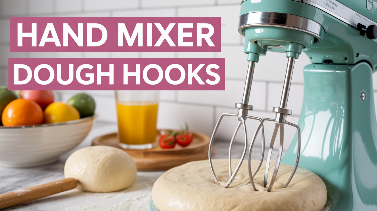 Hand Mixer Dough Hooks: Real Kneading Power For Bakers - Kitchen Zoes