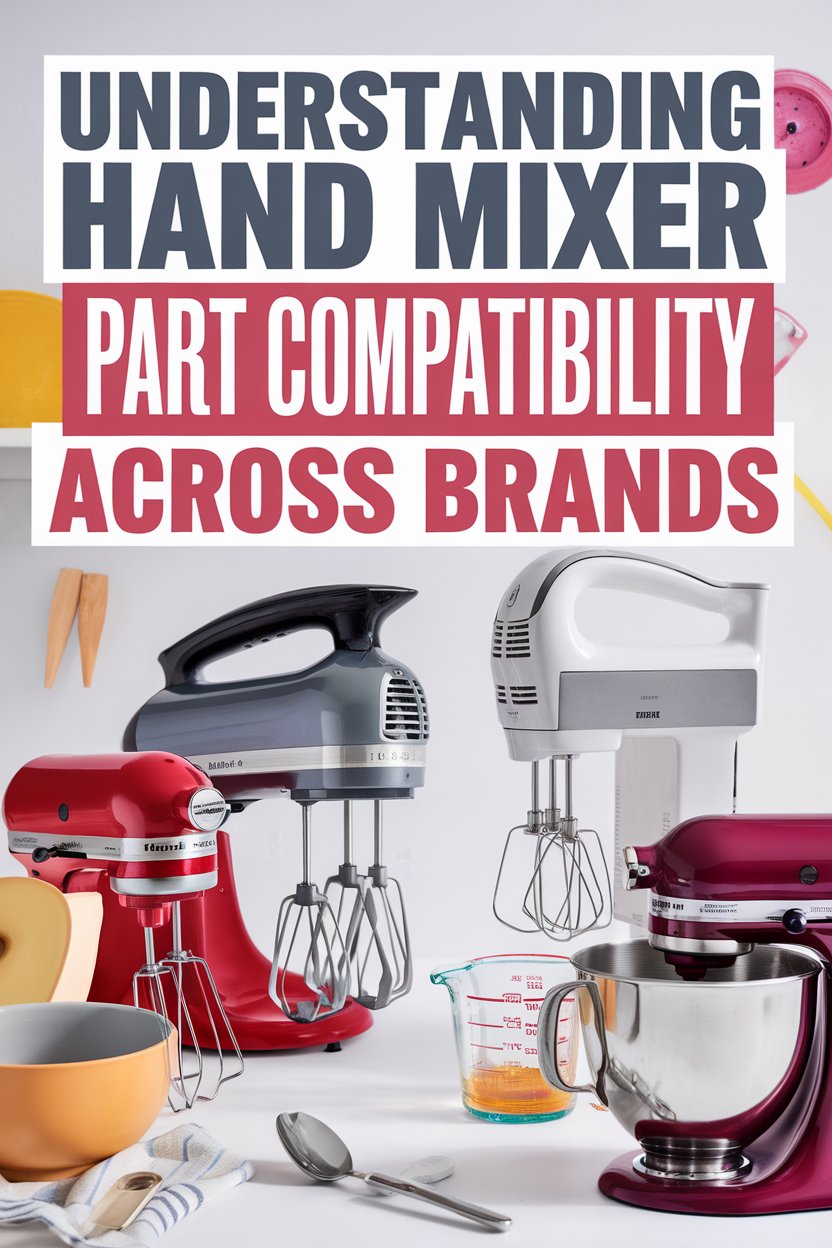 Understanding Hand Mixer Part Compatibility Across Brands - Kitchen Zoes