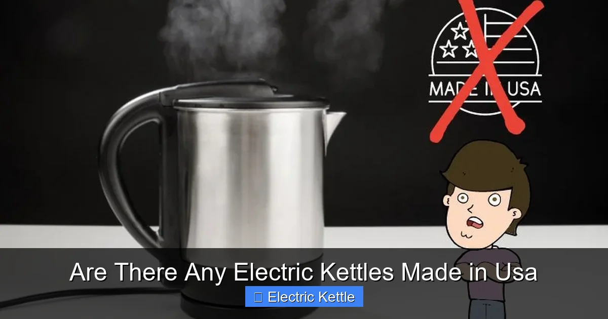 Are There Any Electric Kettles Made in Usa - Kitchen Zoes