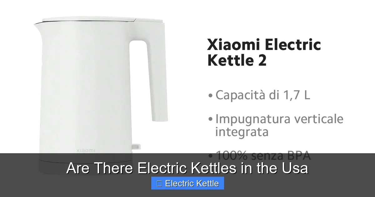 Are There Electric Kettles in the Usa - Kitchen Zoes