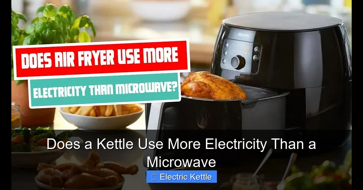 Does a Kettle Use More Electricity Than a Microwave - Kitchen Zoes