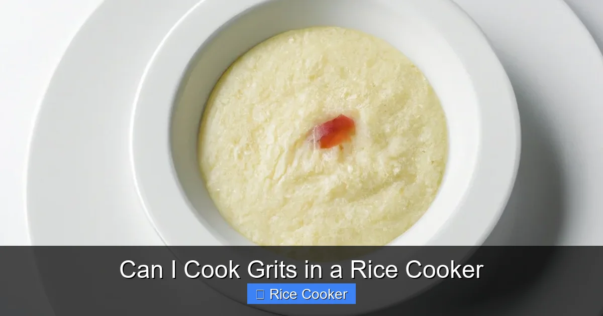 Can I Cook Grits in a Rice Cooker - Kitchen Zoes